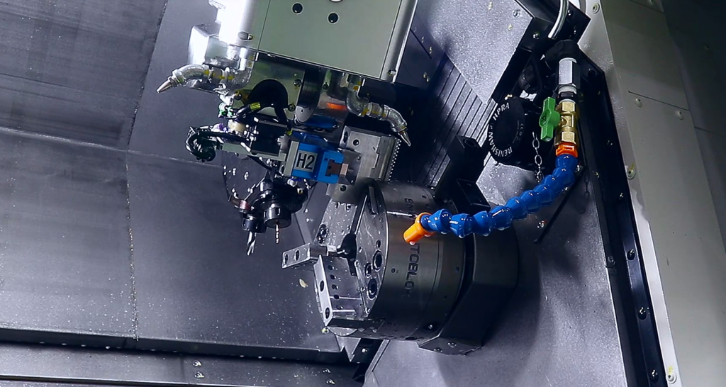 【Press Release】Automation of jaw change by "Flex Arm"